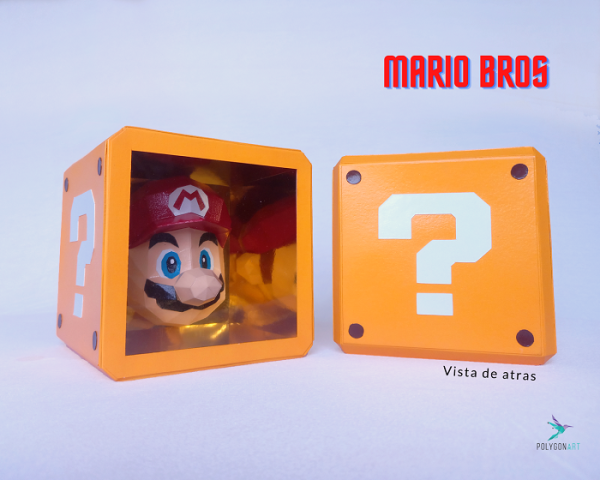 Cubo Mario Bros Papercraft – Objetos Mágicos